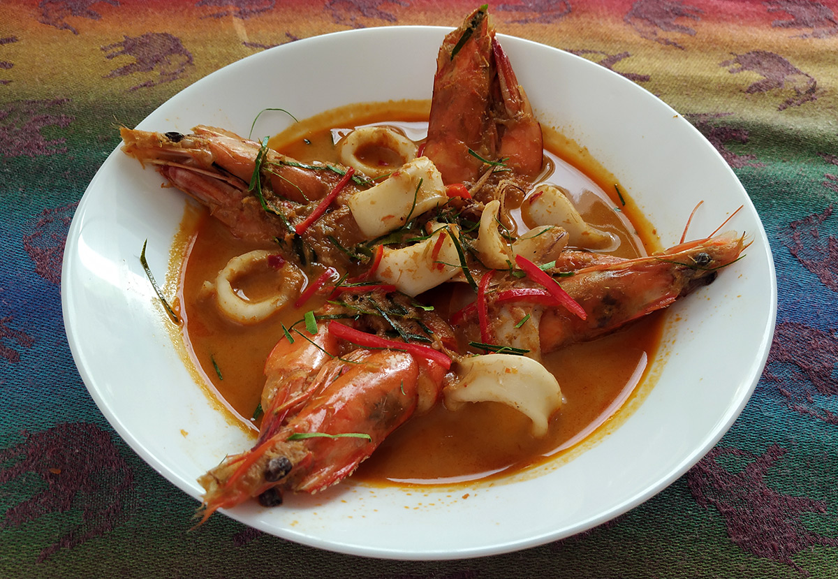 Thai Seafood Curry - My Thai Cooking