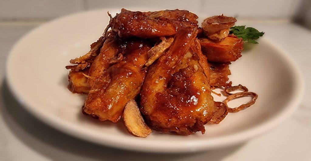 Fried Shrimp with Tamarind Sauce - My Thai Cooking